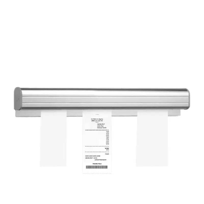 Kitchen-Ticket-Holder-Wall-Mounted-Slide-Restaurant-Check-Rack-Adhesive ...