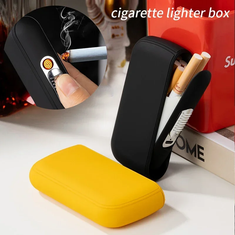 Multifunctional-USB-Cigarette-Lighter-Cigarette-Case-Portable ...