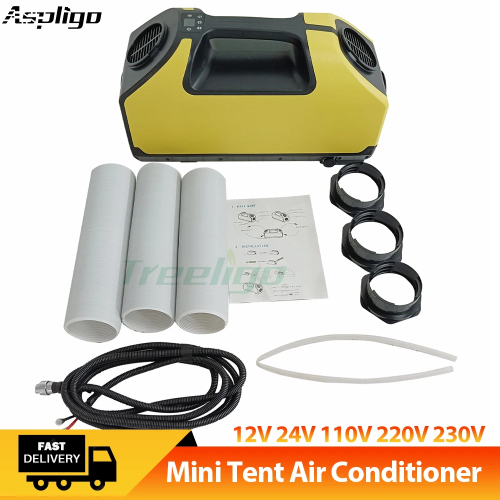 12V-Portable-Mini-Electric-Camping-Air-Conditioning-Outdoor-Tent-Air ...