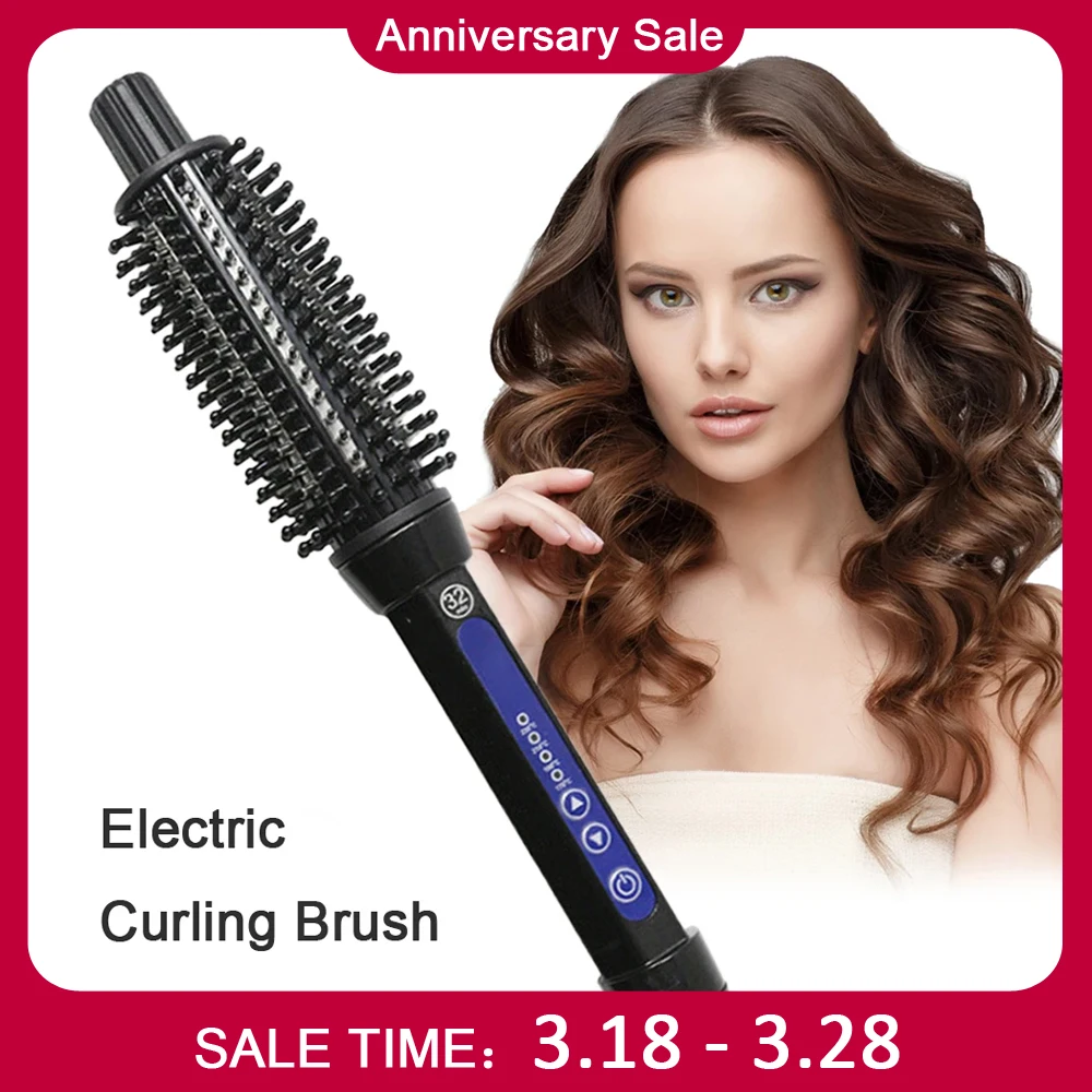 Korean-Hair-Curler-Brush-2-In-1-Multi-function-Electric-Comb-220-C-Hair ...