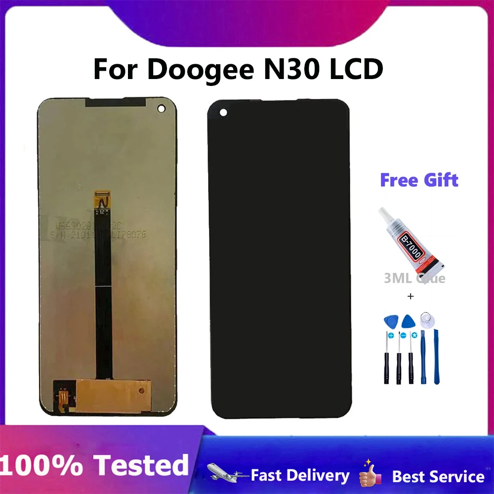 Display-LCD-e-Touch-Screen-digitador-Assembly-Doogee-N30-substitui-o ...