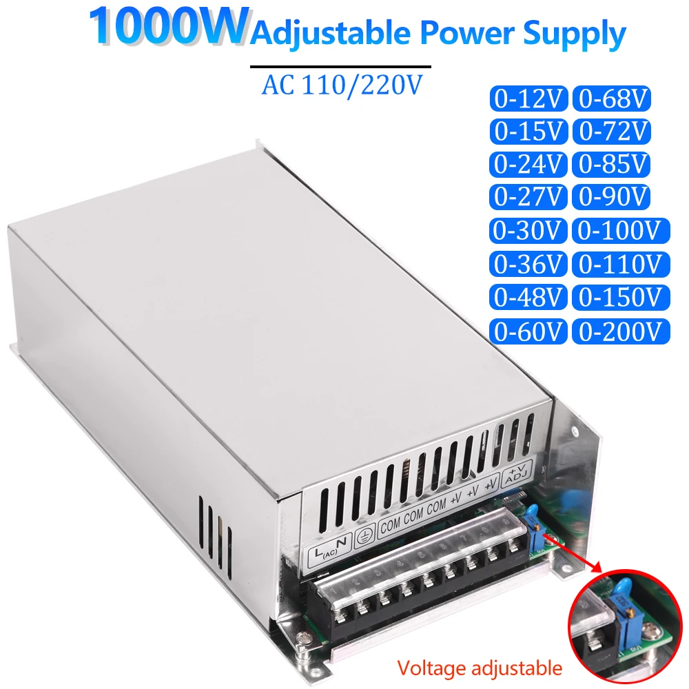 Current-Voltage-Adjustable-Switching-Power-Supply-Led-Power-Supply ...