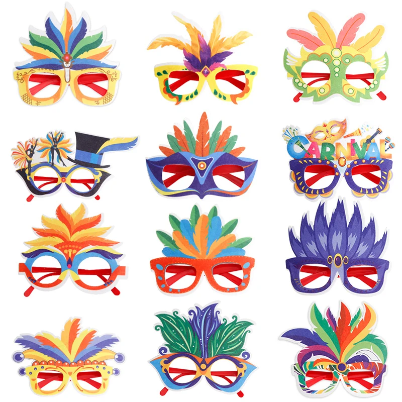 Brazilian Carnival Masks For Kids