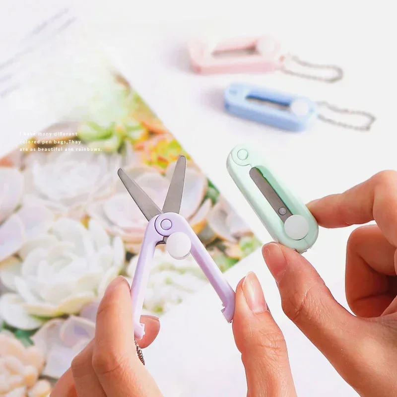 Creative-Mini-Portable-Folding-Scissors-Morandi-Simple-Paper-Cutting ...
