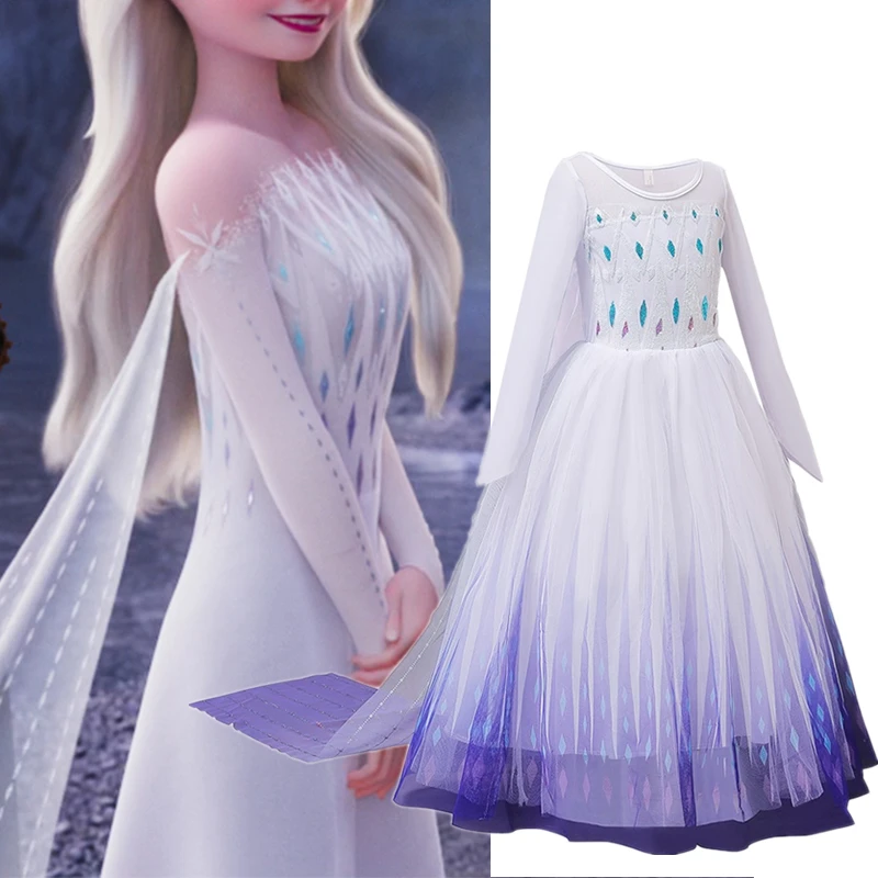 Fancy Snow White Dress For Girls Princess Costume Christmas Kids ...