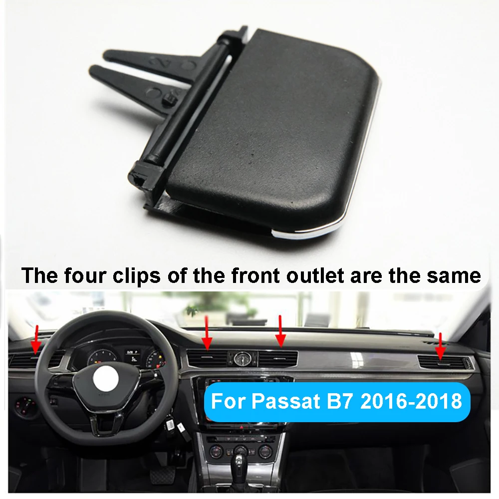 For-VW-Passat-B7-2016-2017-2018-Adjust-Clip-Car-Dashboard-Air ...