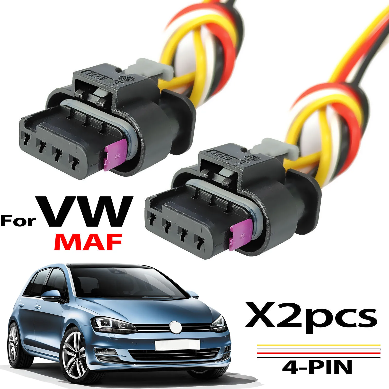 2Pc For VW Caddy Golf Jetta Passat Scirocco Sharan Tiguan T5 T6 2.0 TDI ...