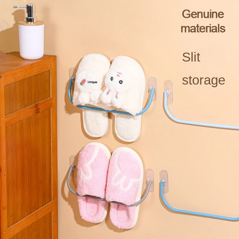 Slippers-Storage-Rack-for-Dormitories-Non-Perforated-Slippers-Storage ...