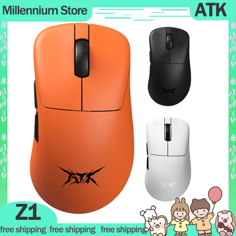 New-Atk-Z1-Blazing-Sky-Mouse-2mode-2-4G-Wireless-Mouse-Vxe-Liekong-Z1 ...