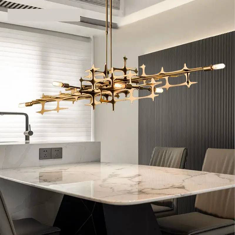 Postmodern-light-luxury-restaurant-pendant-lamp-Nordic-personality ...