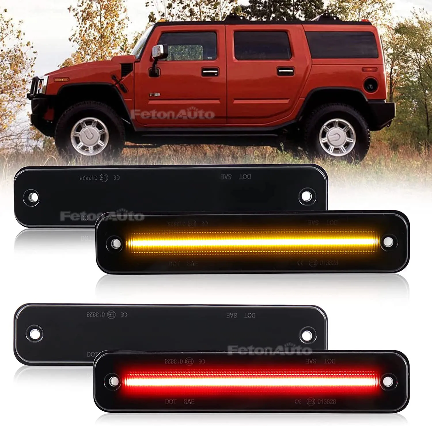 Hummer H2 Red