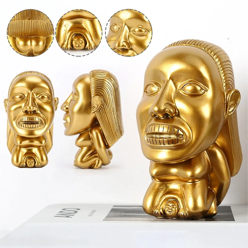 Indiana Jones Idol Golden Fertility Statue Raiders of The Lost Ark ...