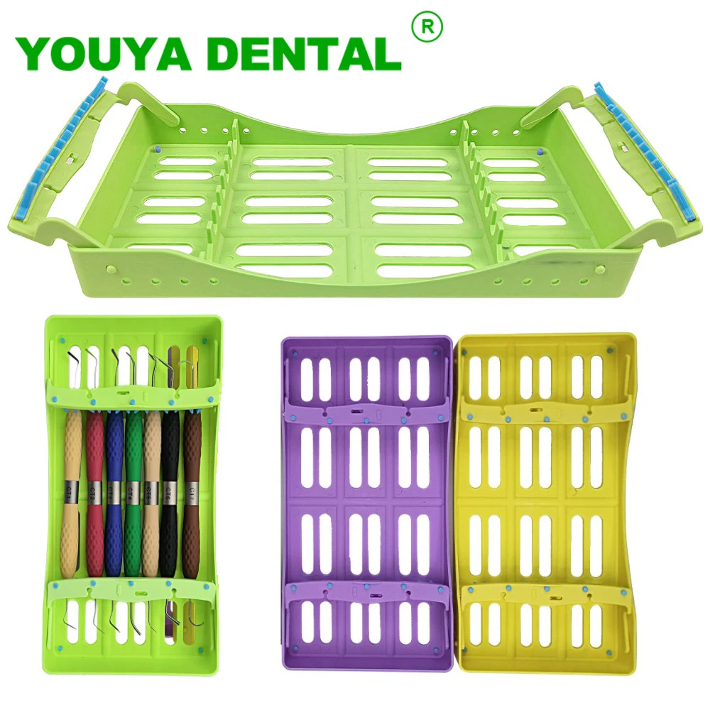 Dental-Sterilization-Box-With-7-Holders-Tips-Handles-Dentistry ...