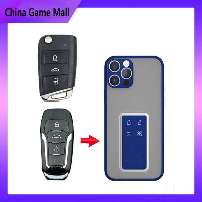 Improved PEK keyless key card for digital smart remote control of ...