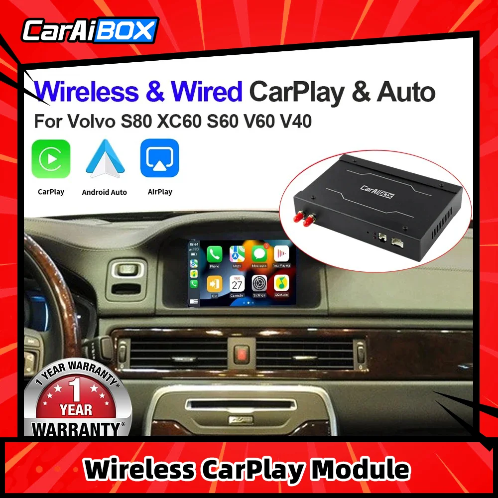 CarAiBOX-Wireless-Carplay-Android-Auto-Module-Car-AI-Box-For-Volvo-XC60 ...