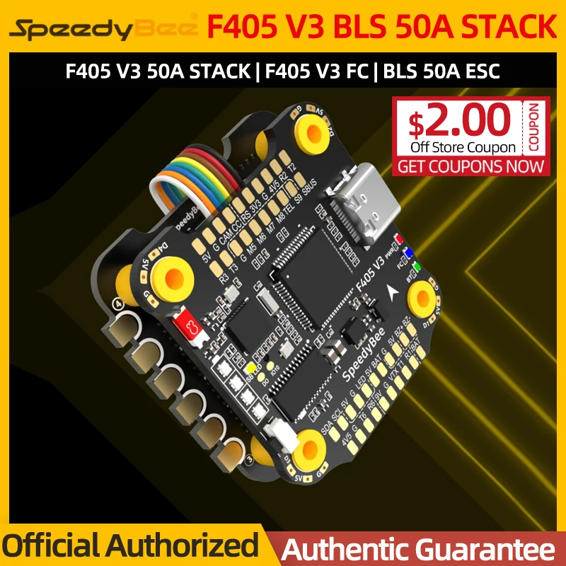 SpeedyBee F405 V3 50A Stack FC ECS BMI270 30x30 Flight Controller BLS ...