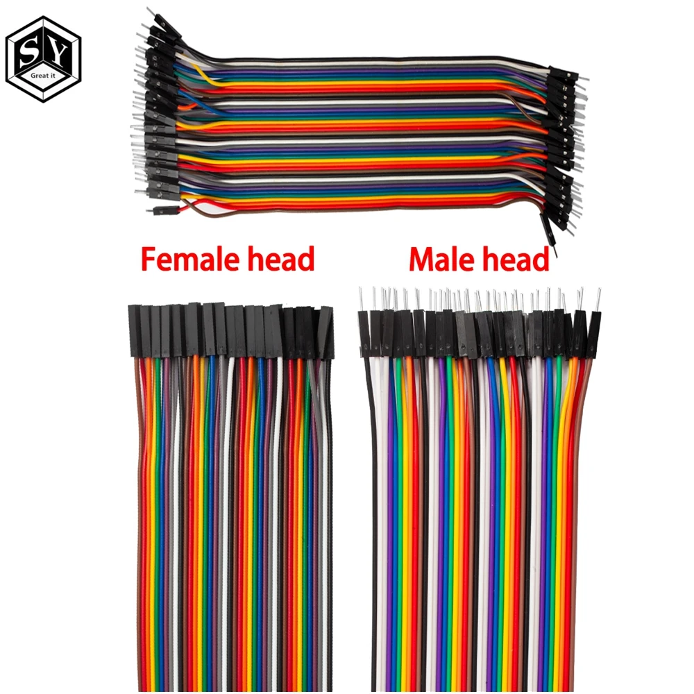 Dupont-Cable-de-puente-para-Arduino-KIT-de-bricolaje-l-nea-120-piezas ...