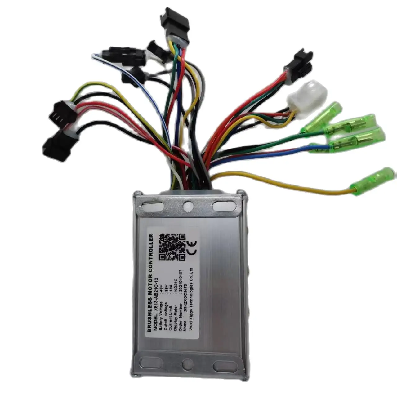 BRUSHLESS MOTOR CONTROLLER X813-AB21C-12Z 48V 18A KD21C Updated Parts ...