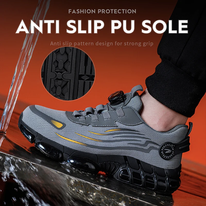 Rotating-Button-Safety-Shoes-Men-Work-Sneakers-Indestructible-Shoes ...