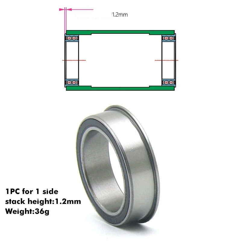 Bike Bottom Bracket for Rotor 30MM Axle Chainring XXF 304111 Bearing ...