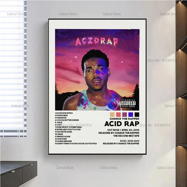 Acid Rap Album Cover Without Chance