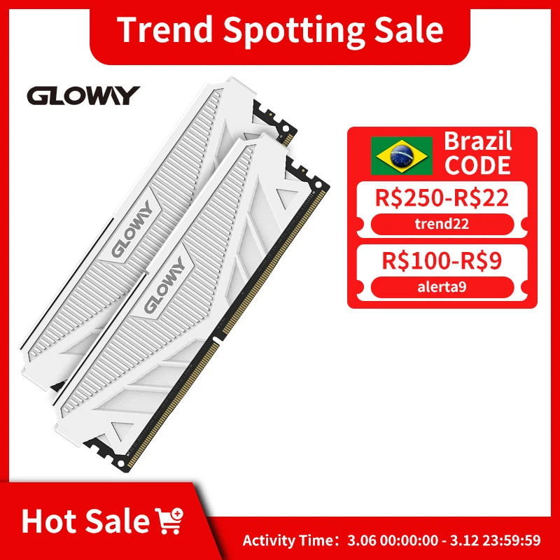 Ram Ddr4 8gb Gloway 3000mhz | Gloway Ram 8gb Ddr4 3200 | 8gb Memoria ...