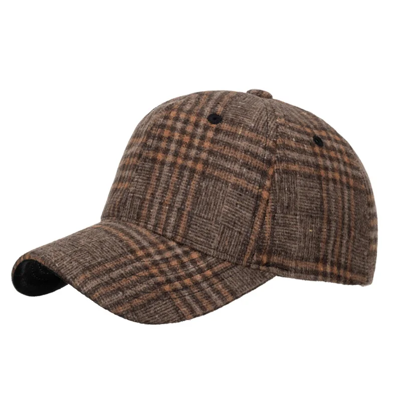 Cappello-da-pap-in-Tweed-retr-per-adulti-berretto-da-Baseball-scozzese ...
