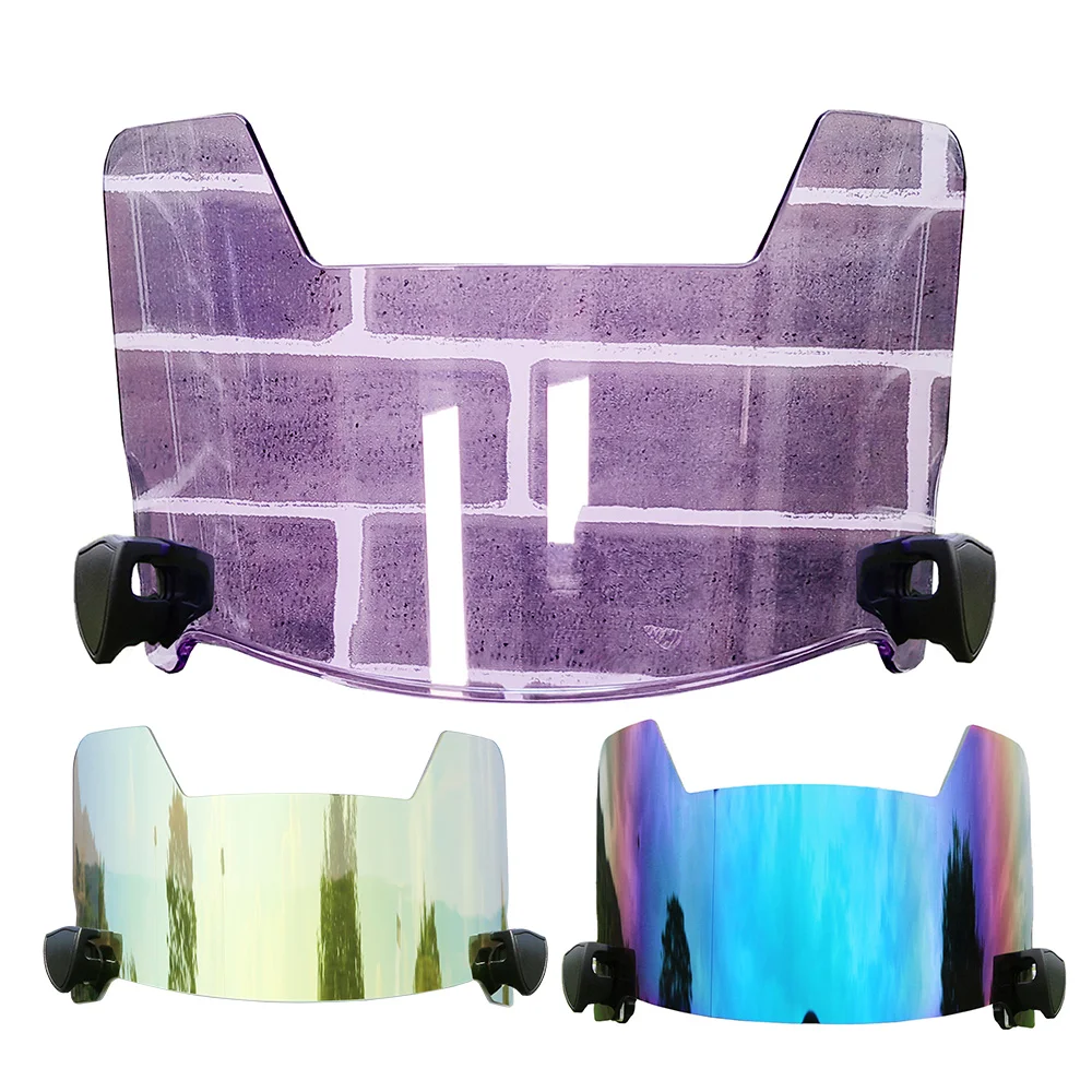 Chrome-Universal-Football-Visors-with-Clip-American-Football-Helmet ...