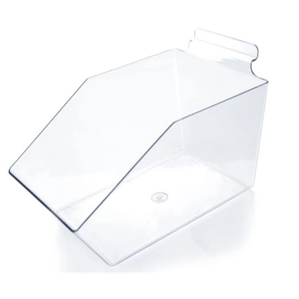 Supermarket-Foretaste-Container-Stand-Desktop-One-Layer-Tray-Food-Box ...