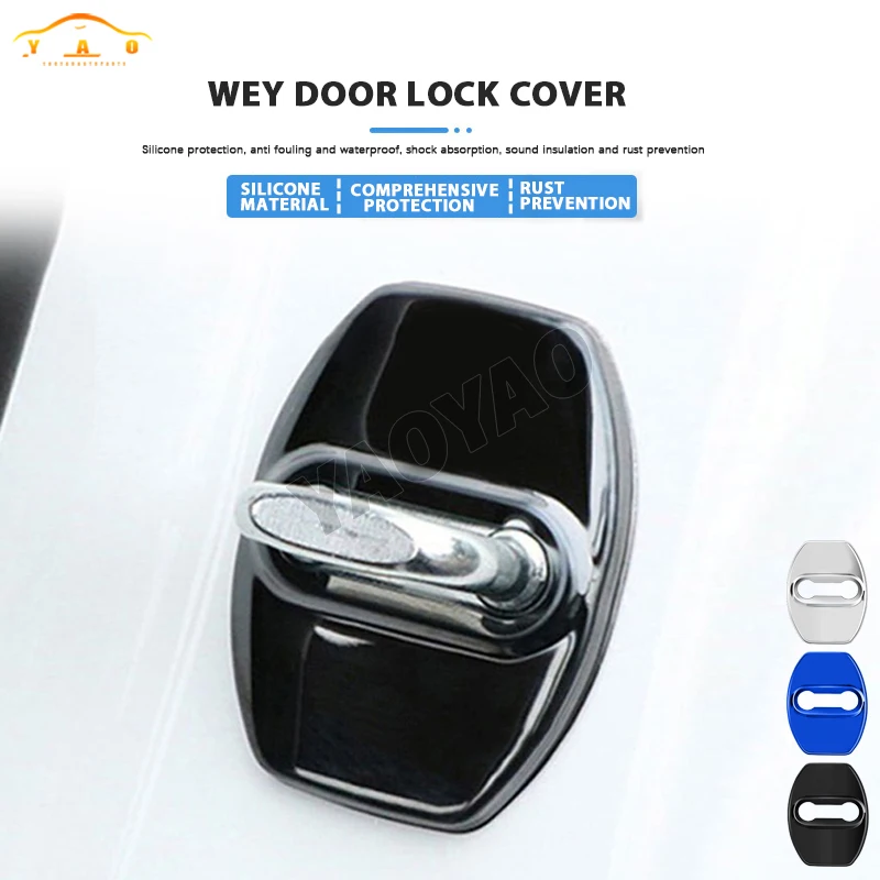 Car-Door-Lock-Protection-Cover-Anti-rust-Stainless-Steel-Auto ...