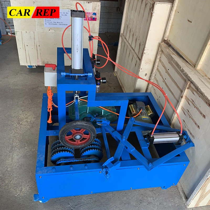 Máquina de corte de neumáticos de desecho, herramientas de corte de ...