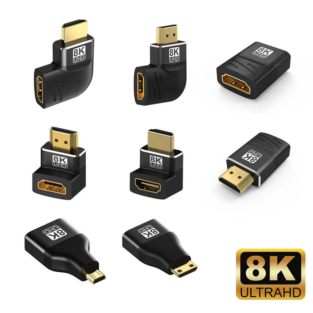 8K-HDMI-Compatible-Side-Bend-90-Degree-Adapter-90-Degree-Right-Angle ...