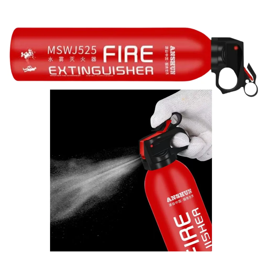 Fire Extinguisher Spraying