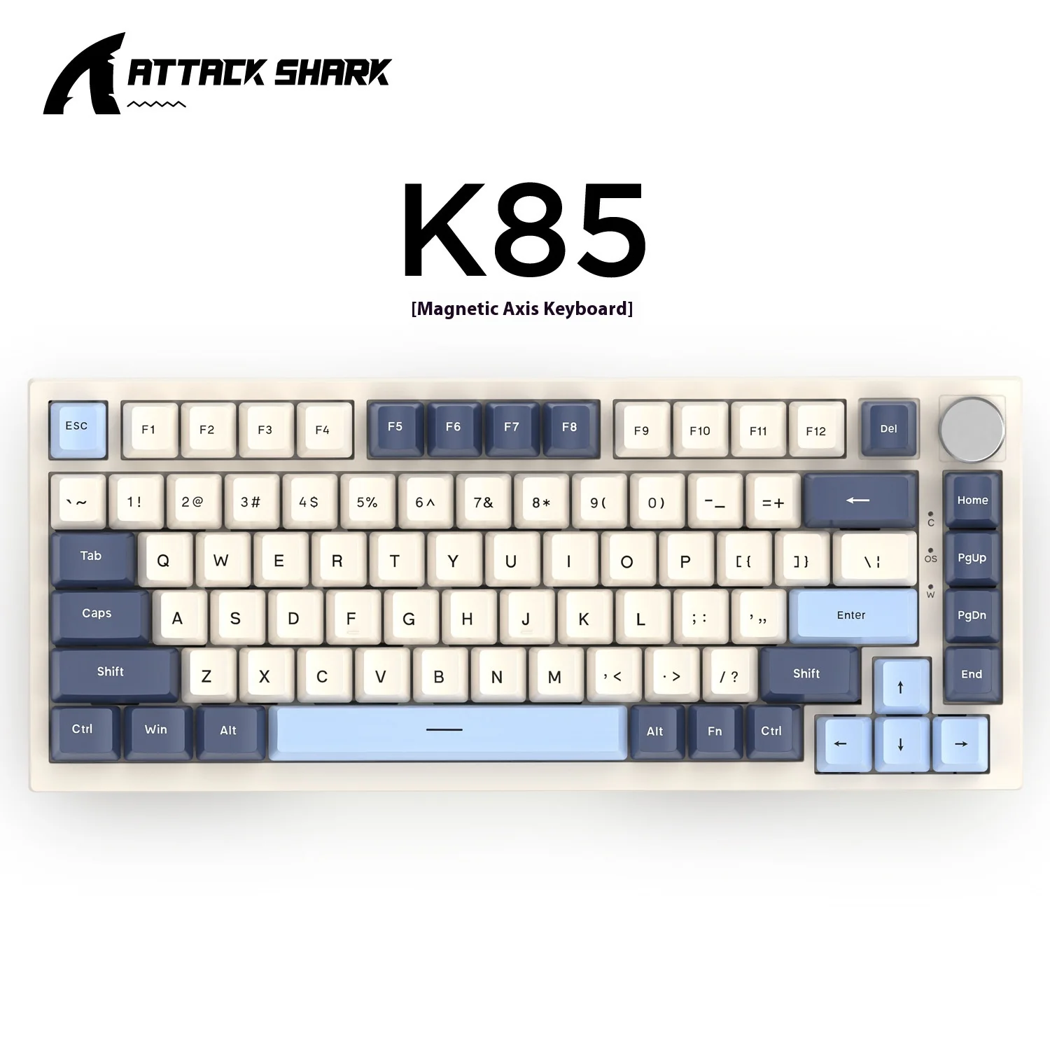 New-Attack-Shark-K85-Wired-Mechanical-Keyboard-Gaming-Magnetic-Switch ...