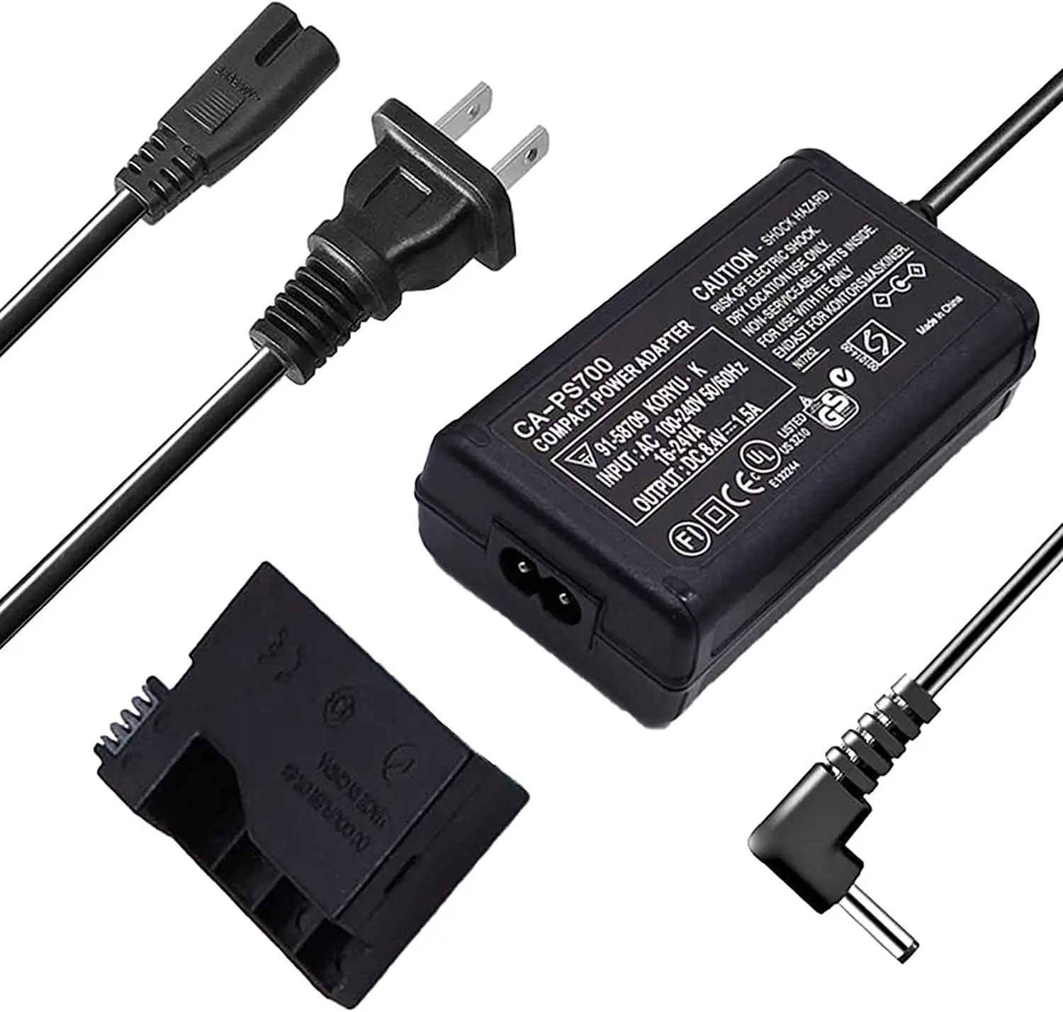 ACK E8 AC Power Supply Adapter CAPS700 +DR E8 for Canon EOS Rebel T2i ...