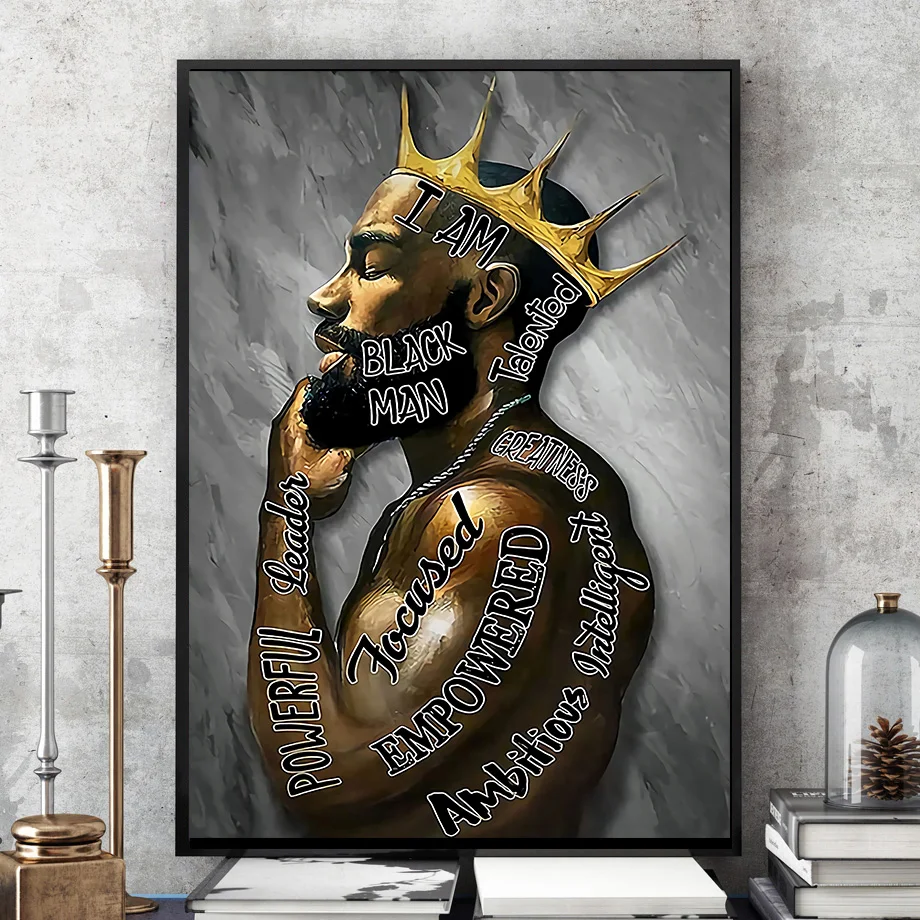African King Painting