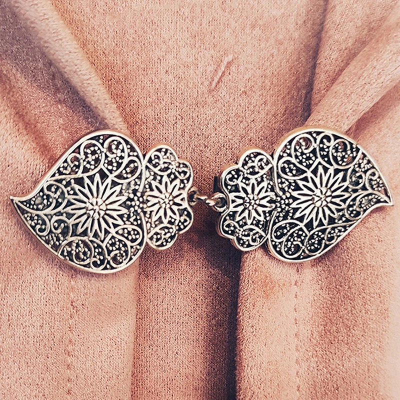 Retro-Alloy-Cloak-Buckle-Collar-Clip-Silk-Scarf-Shawl-Buckle-Women-s ...