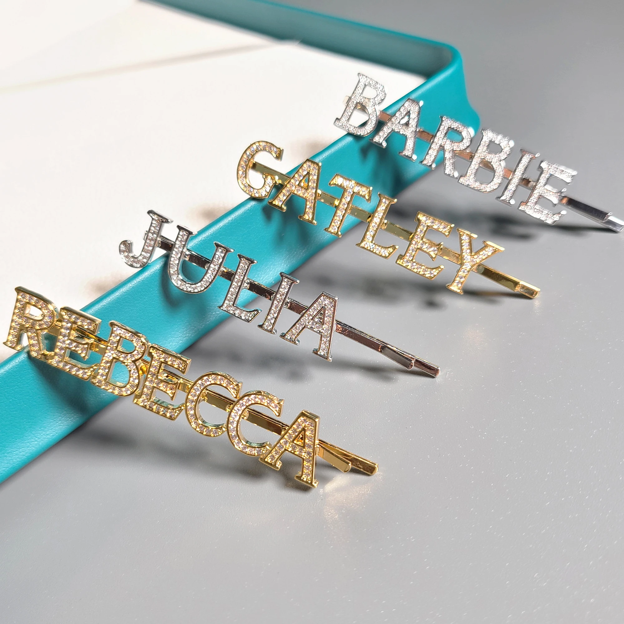 Personalized Name Hair Clip | Custom Letter Hair Clip | Custom Hair ...