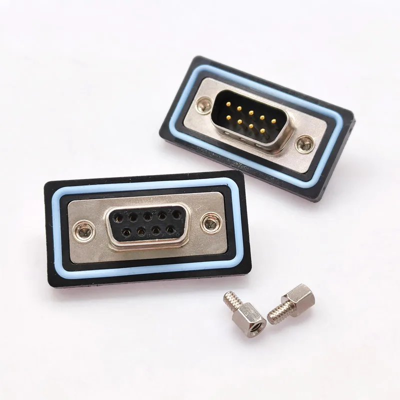 DB9-connector-IP68-RS232-485-D-SUB-waterproof-connector-plug-connector ...