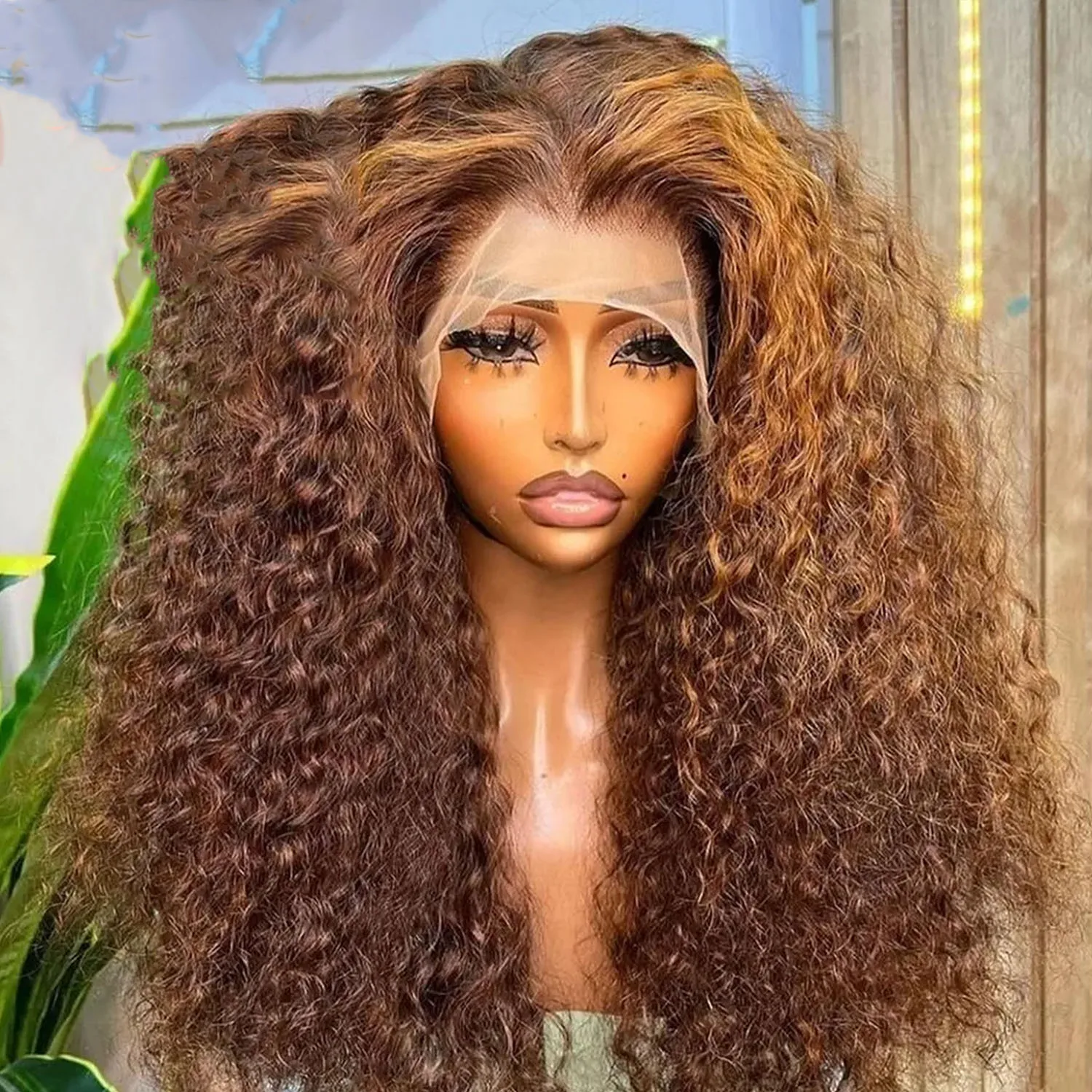 Peruca-de-cabelo-humano-de-onda-de-gua-destacada-para-mulheres-perucas ...