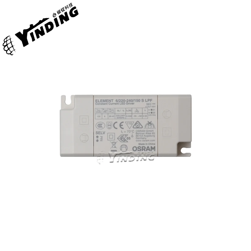 LED lighting transformer 220V to DC21-42V 6-42W power supply adapter DC ...