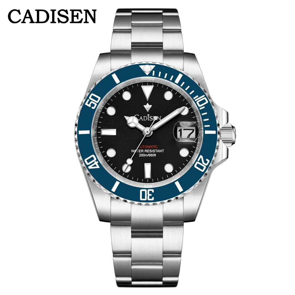 CADISEN-Men-Watches-NH35-Men-Mechanical-Wristwatch-Automatic-Watch-For-Men-Sapphire-20ATM ...