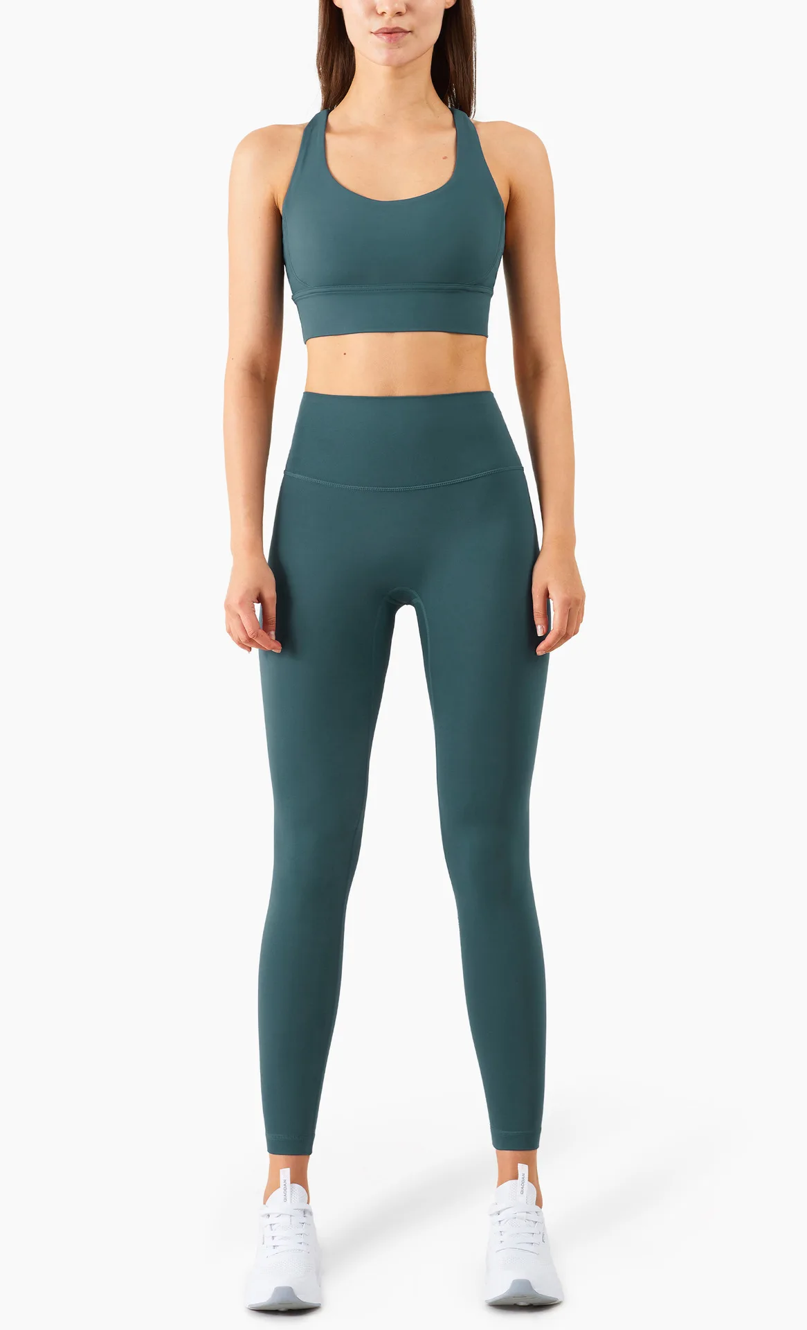 Ensemble de yoga pour femme - Blue Set[D3] - Nylon - Respirant - Idéal ...