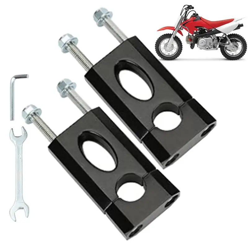 7-8-Handlebar-Risers-22mm-Height-Motorcycle-Mount-Clamp-Stable-Aluminum ...