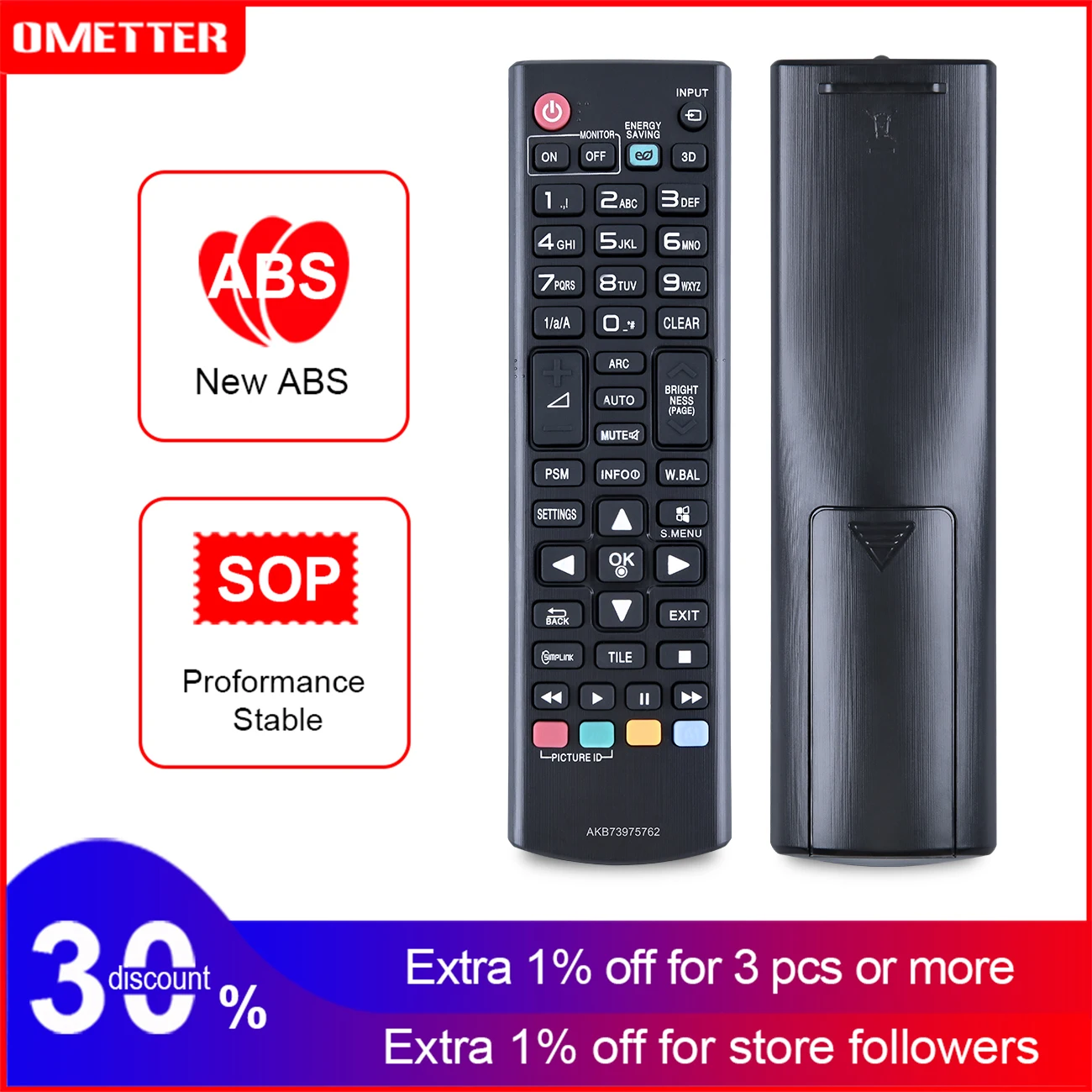 Remote Control - Akb73975762 Lg Digital 3d 55se3b 49se3b 43se3b 32se3kb ...