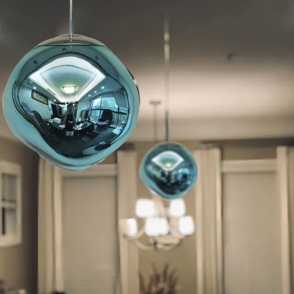 Candelabros de Lava nórdica para comedor, lámpara de techo moderna de ...