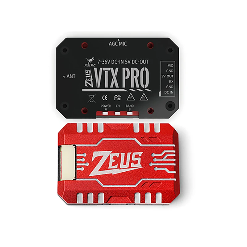 NEW-HGLRC-Zeus-VTX-PRO-1-6W-5-8G-Image-Transmission-40CH-with ...