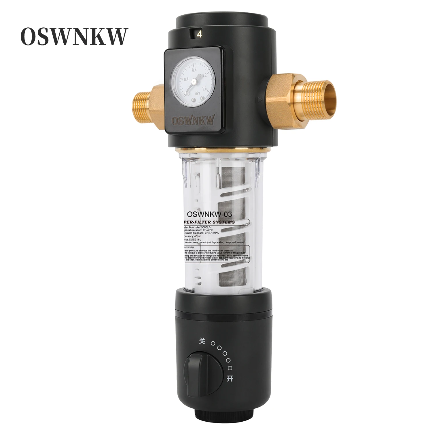 OSWNKW-03 – Backwash Sediment Pre-Filter DN15/DN20