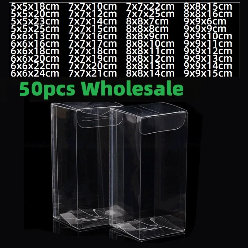 Multi-Size-Square-Clear-PVC-Packing-Box-Plastic-Gift-Candy-Packing ...