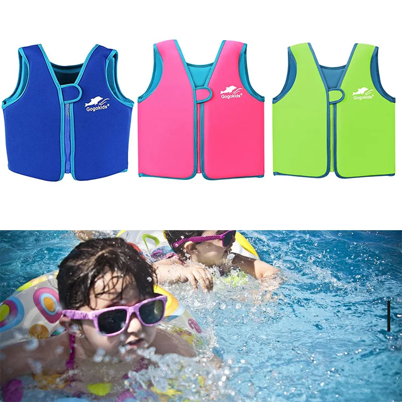 Kids-Swim-Vest-Float-Jacket-Toddler-Boys-Girls-Floatation-Jacket ...